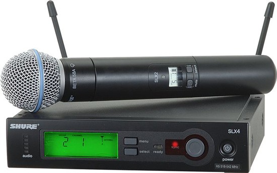 Louer MICRO HF Main SHURE BETA58 - Sonorisation / Micros HF ( sans fil ...